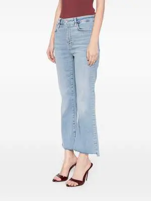 FRAME Le Crop Mini Fraied Jeans