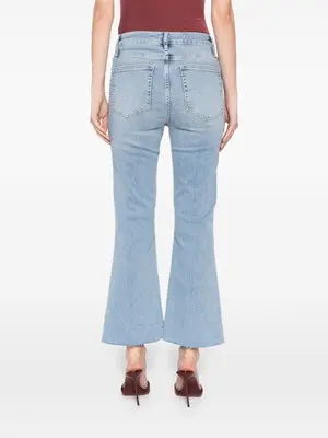 FRAME Le Crop Mini Fraied Jeans
