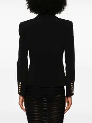 Balmain Double-breasted Blazer - Black