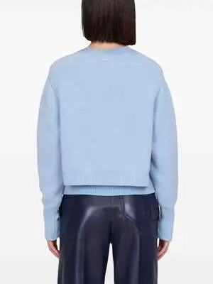 FERRAGAMO Layered Cashmere Sweater - Blue