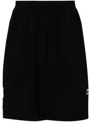Balenciaga Soccer Baggy Shorts - Black | Editorialist