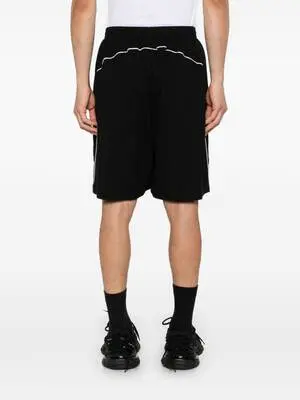 Balenciaga Soccer Baggy Shorts - Black | Editorialist
