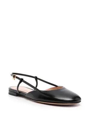 GIANVITO ROSSI Leather Ballet Flats