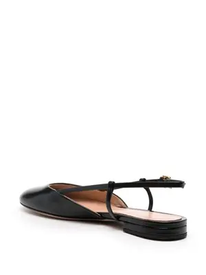 GIANVITO ROSSI Leather Ballet Flats