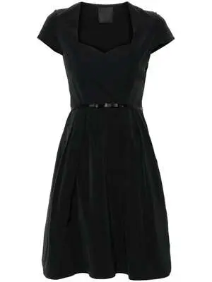Givenchy 4g-bow Taffeta Mini Dress