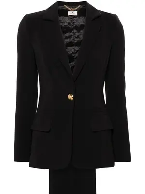 Elisabetta Franchi Single-breasted Crepe Suit