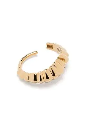 Lizzie Mandler Mini Crescent Single Earring - Gold