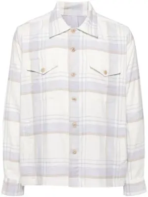 Eleventy Checked Cotton Shirt