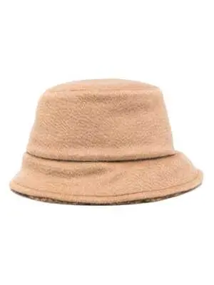 Max Mara Max Mara Fiducia Bucket Hat Brown