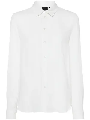 Pinko Crepe De Chine Shirt - White