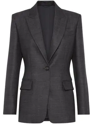 Brunello Cucinelli Single-breasted Virgin-wool Blazer