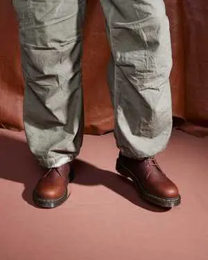 Dr. Martens 1461 Ambassador Leather Oxford Shoes - Brown