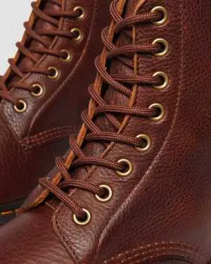 Dr. Martens 1460 Ambassador Leather Lace Up Boots - Brown