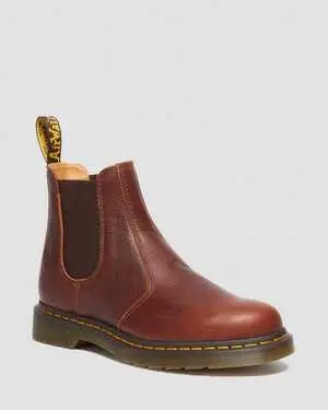 Dr. Martens 2976 Ambassador Leather Chelsea Boots - Brown