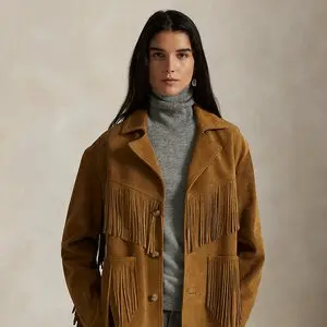 Women's Fringe Suede Western Jackets