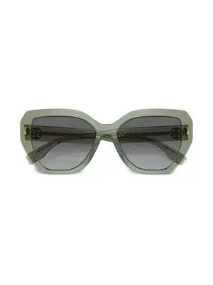 Tory Burch Geometric Frame Sunglasses