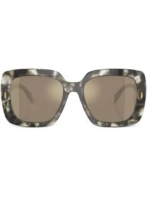 Tory Burch Miller Oversized Sunglasses - Black