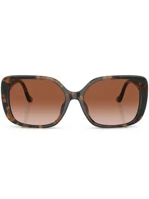 COACH Tortoiseshell-effect Sunglasses - Brown