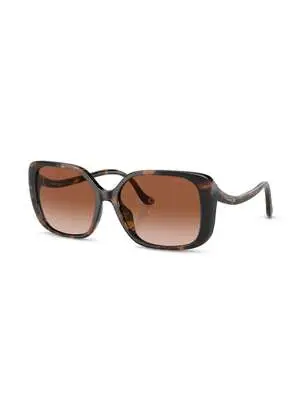 COACH Tortoiseshell-effect Sunglasses