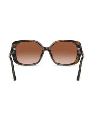 COACH Tortoiseshell-effect Sunglasses