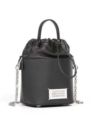 MAISON MARGIELA 5ac Small Bucket Bag - Black