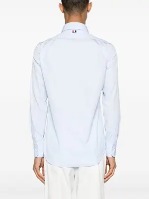 Thom Browne Pointed-collar Cotton Shirt