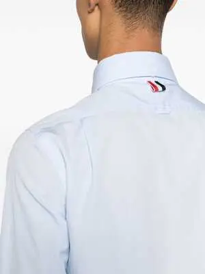 Thom Browne Pointed-collar Cotton Shirt
