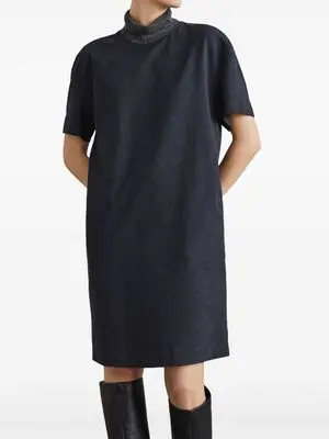 Brunello Cucinelli Chain-link Dress - Black