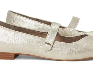 Toms Bianca Glitter Mary Jane Flats - Silver