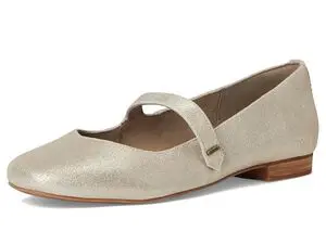 Toms Bianca Glitter Mary Jane Flats - Silver