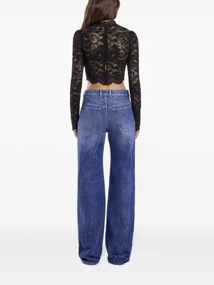 Rabanne Boyfriend Jeans With Charm Detail