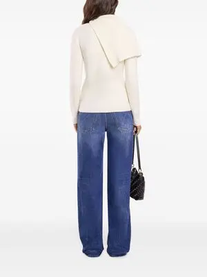 Rabanne Wool Jumper - White