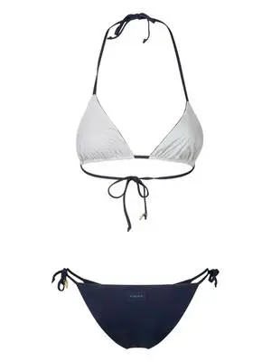 FISICO Reversible Triangle Bikini - Blue