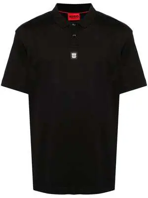 Hugo Interlock-cotton Polo Shirt