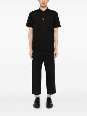Hugo Interlock-cotton Polo Shirt