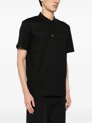 Hugo Interlock-cotton Polo Shirt