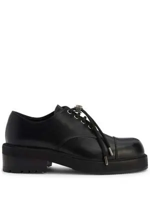 Giuseppe Zanotti Silver Tone Shoes For Men