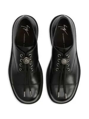 GIUSEPPE ZANOTTI Lapley Derby Shoes - Black