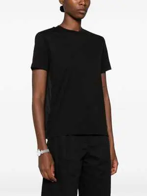 Moncler Pleated T-shirt - Black