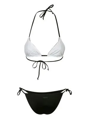 FISICO Reversible Triangle Bikini - Black