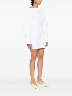 Jacquemus Chemise Mini Dress - White