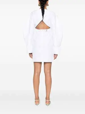 Jacquemus Chemise Mini Dress - White