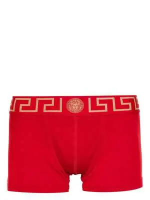 Versace Greca Border Boxers - Red