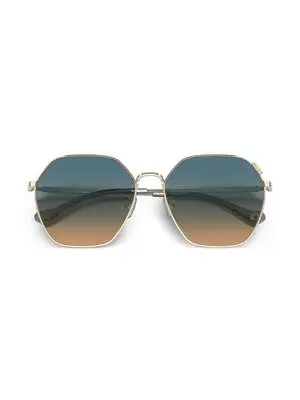 COACH Hexagonal-frame Sunglasses
