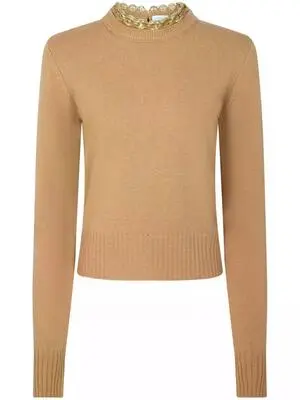 Rabanne Crew Neck Knitwear For Women
