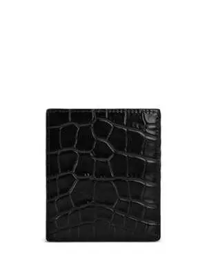 Philipp Plein Crocodille-effect Cardholder