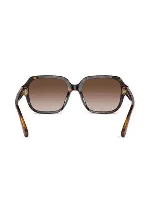 COACH Square-frame Sunglasses - Brown