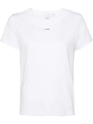Pinko Straight Hem T-shirts For Women