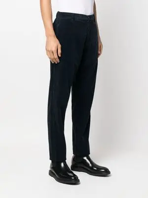 Aspesi Straight Leg Corduroy Trousers - Blue