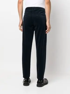 Aspesi Straight Leg Corduroy Trousers - Blue